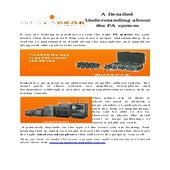 A detailed understanding about the pa system