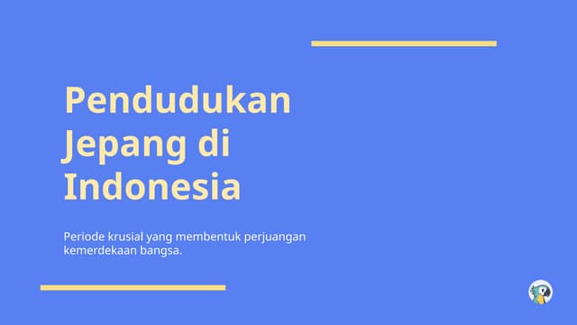 Sejarah, dampak Penjajahan Jepang di Indonesia.pptx