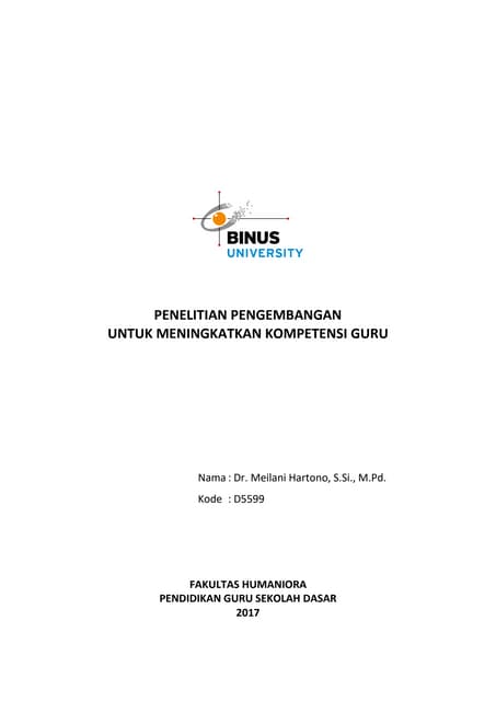 Penelitian pengembangan model plomp | DOCX