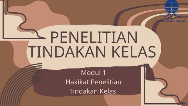 PPT KONSEP DASAR PTK (PENELITIAN TINDAKAN KELAS) | PPT