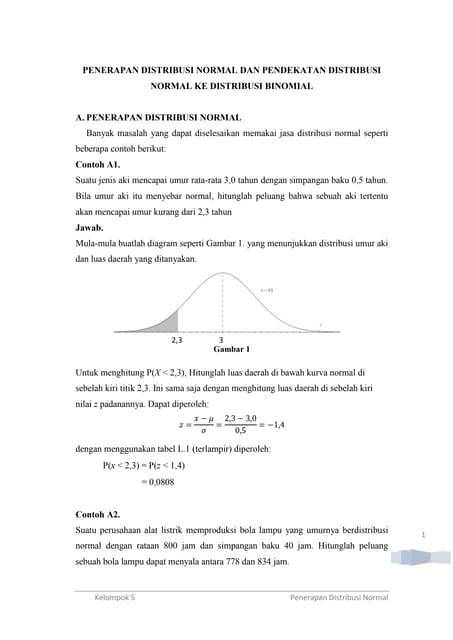 File1 soal contoh binomial dan poisson | PDF