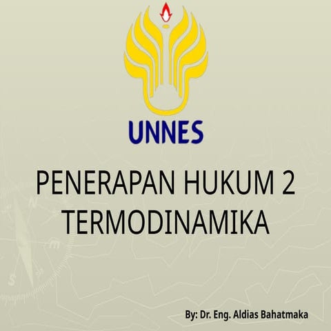 MATERI TENTANG PENERAPAN HUKUM TERMO II.pptx