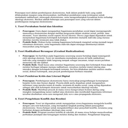 Penerapan teori dalam pembelajaran ekstremisme(refleksi).docx