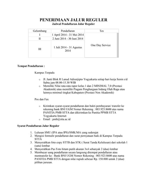 Beasiswa president university | PDF