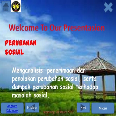 Penerimaan&penolakan perubsos.kel1