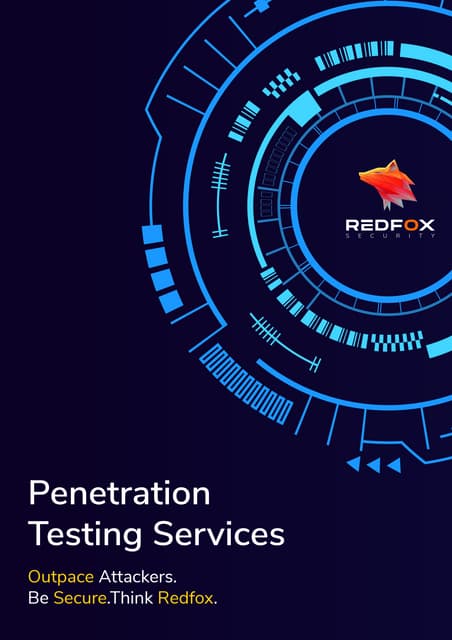 Introduction to penetration testing | PPTX