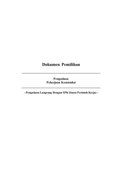 Contoh Format dan contoh KAK Kerangka Acuan Kerja | PDF