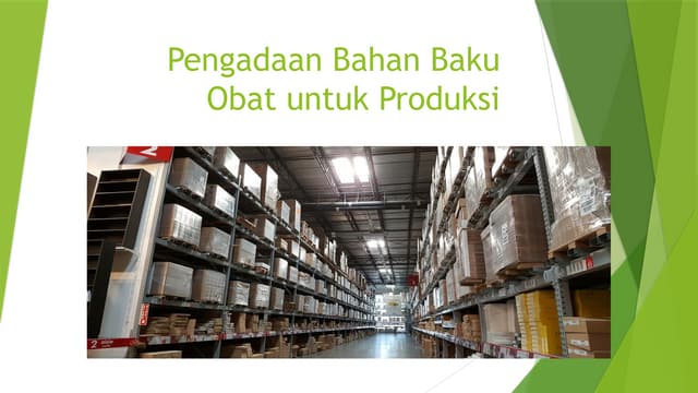 Pembahasan UKAI Farmasi Industri Berdasarkan Aspek CPOB | PDF