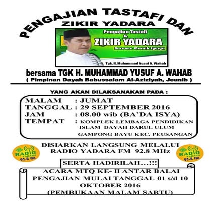Pengajian tastafi | DOCX