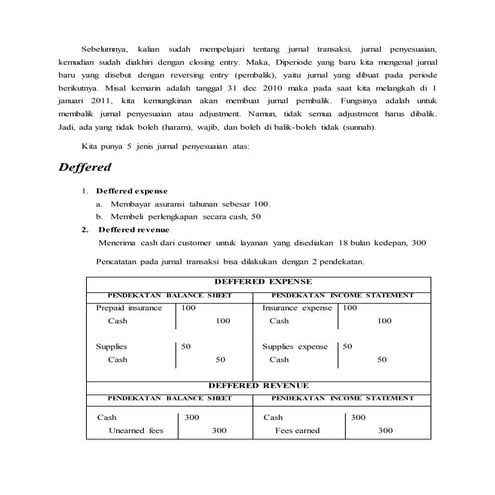 Adjustment and Reversing Entries | DOCX
