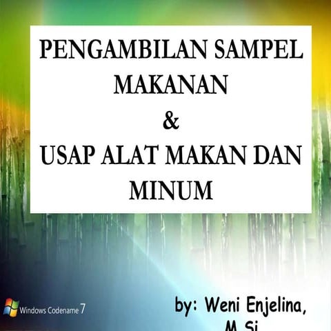 PENGAMBILAN SAMPEL MAKANAN.pptx