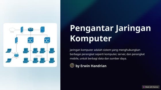 pengantar jaringan dasar materi jaringan dasar pengenalan | PPT
