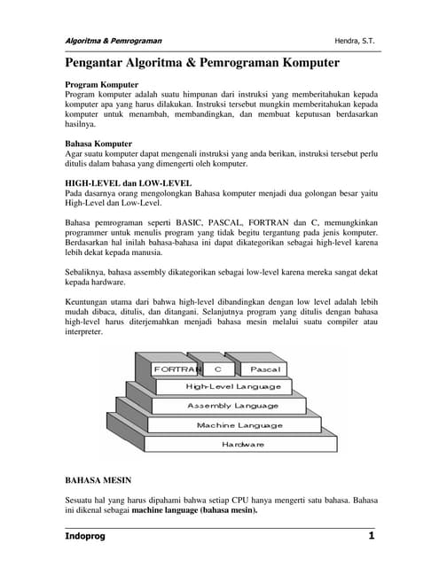 Bahasa Pemrograman | PPT