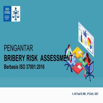 Pengantar Bribery Risk Assesment ISO 37001 | PPTX