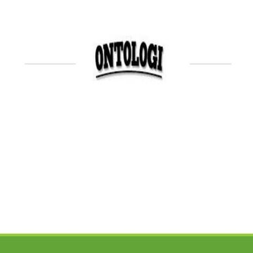 Pengantar Filsafat Ontologi/Matafisik.pptx