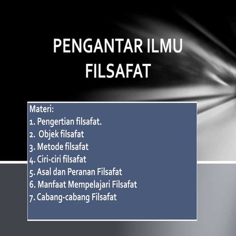 Pengantar Filsuf - pertemuan pertama.ppt