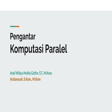 pengenalan tentang ilmu komputasi paralel.pdf