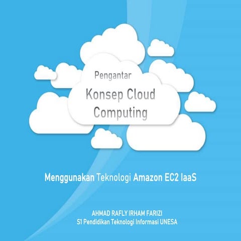 Pengantar Konsep Cloud Computing | PPTX