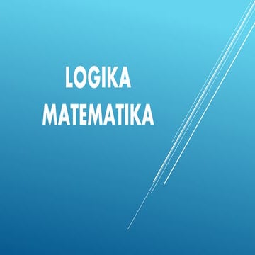 Pengantar logika | PPTX