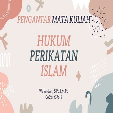 PENGANTAR MATA KULIAH HUKUM PERIKATAN ISLAM.pptx