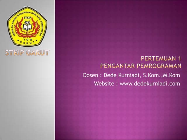 Algoritma dan Pemrograman Kelas 9 | PDF