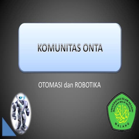 Pengantar robotika | PPTX