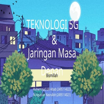 PTI Teknologi 5G - Kelompok 6 FTI UNHASY | PPT