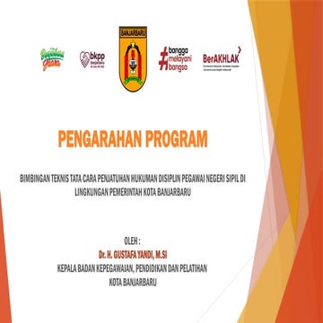 Pengarahan Program BIMTEK SAKIP Kepala BKPSDM Banjarbaru 2024.pptx