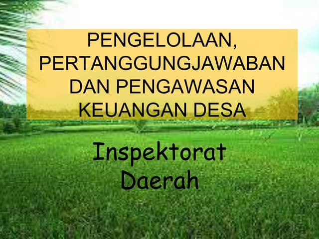 Materi Aplikasi Sistem Keuangan Desa (Siskeudes) 2024.pptx