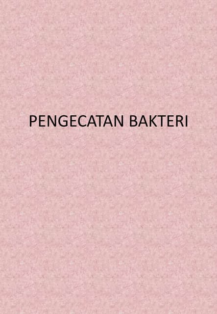 Ppt isolasi, identifikasi dan pewarnaan mikroorganisme | PPTX