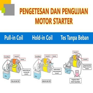 PENGECEKAN MOTOR STARTER.pptx