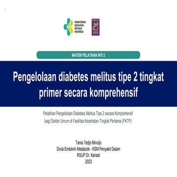 Pengelolaan DMT2 Secara Komprehensif FKTP Des 2023 Tania.pptx