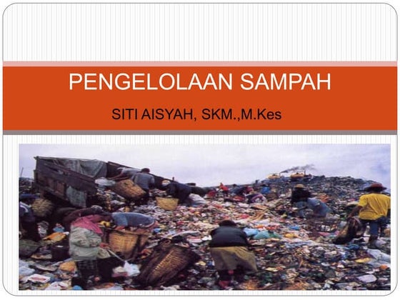 PENGELOLAAN SAMPAH SECARA 3R - PPT | PPTX