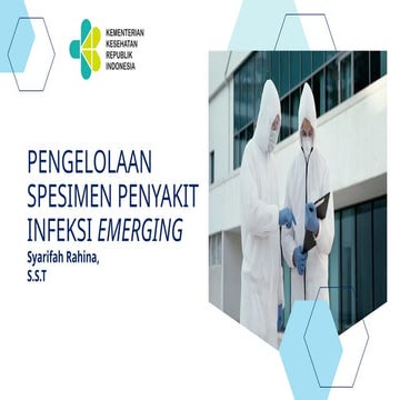 Pengelolaan Specimen Penyakit Infeksi Emerging.pptx