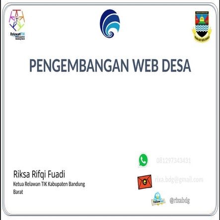 PENGEMBANGAN-WEB-DESA Presentasi Upload di Share | PPTX