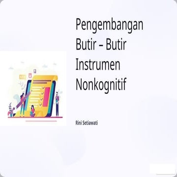 Pengembangan butir butir non kognitif.pptx