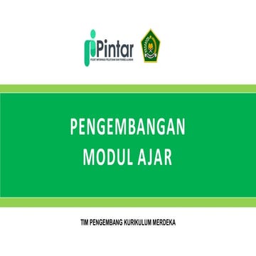 Pengembangan Modul Ajar kurikulum merdeka.pdf