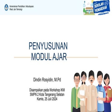 Pengembangan Modul Ajar tentang penguatan profil pelajar pancasila.pptx