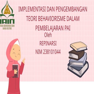 Implementasi- Pengembangan teori belajar | PPT