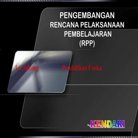 Pengembangan rpp | PPTX