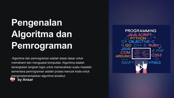 Algoritma pemograman dasar untuk kelas 11 kurikulum merdeka.pptx