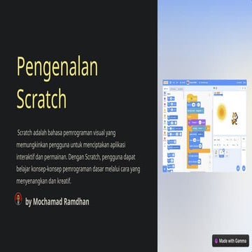 Modul pelatihan coding scratch level 1 | PDF