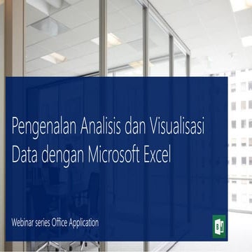 Pengenalan analisis dan visualiasi data dengan microsoft excel | PDF