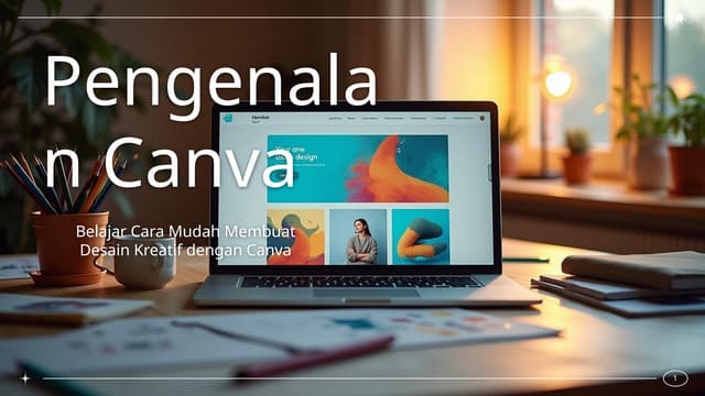 Materi pelatihan canva membuat desain dengan canva | PDF