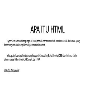 BAHASA PEMROGRAMAN PENGENALAN HTML DAN CSS.pptx