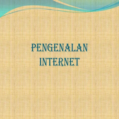 Pengenalan internet | PPT