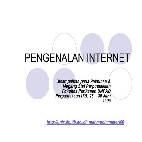 Pengenalan internet | PPT