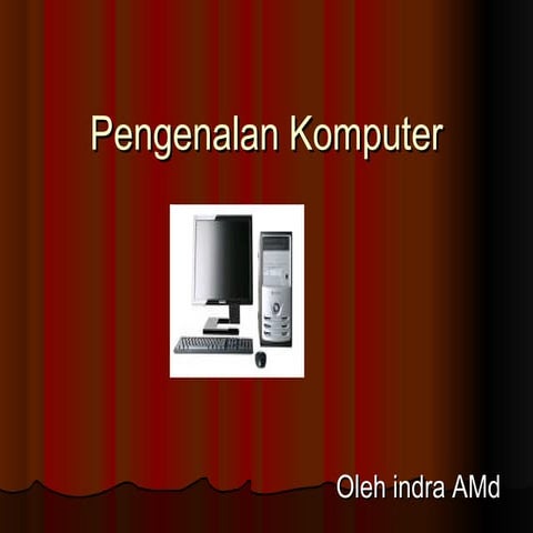 Pengenalan komputer | PPT