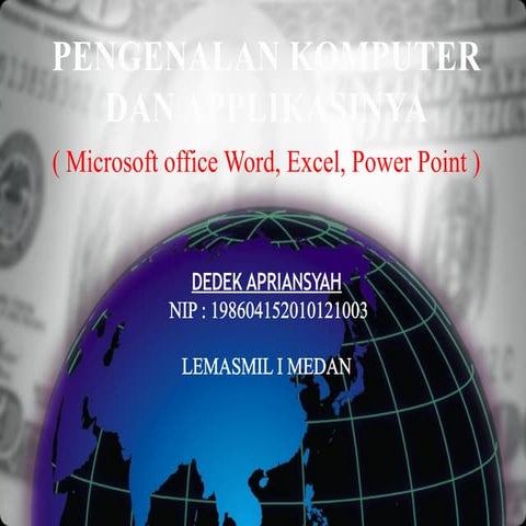 paparan pengenalan komputer dan officer dasar | PPTX