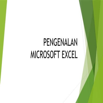 Comprehensive Introduction to Microsoft Excel: Features, Functions, and ...